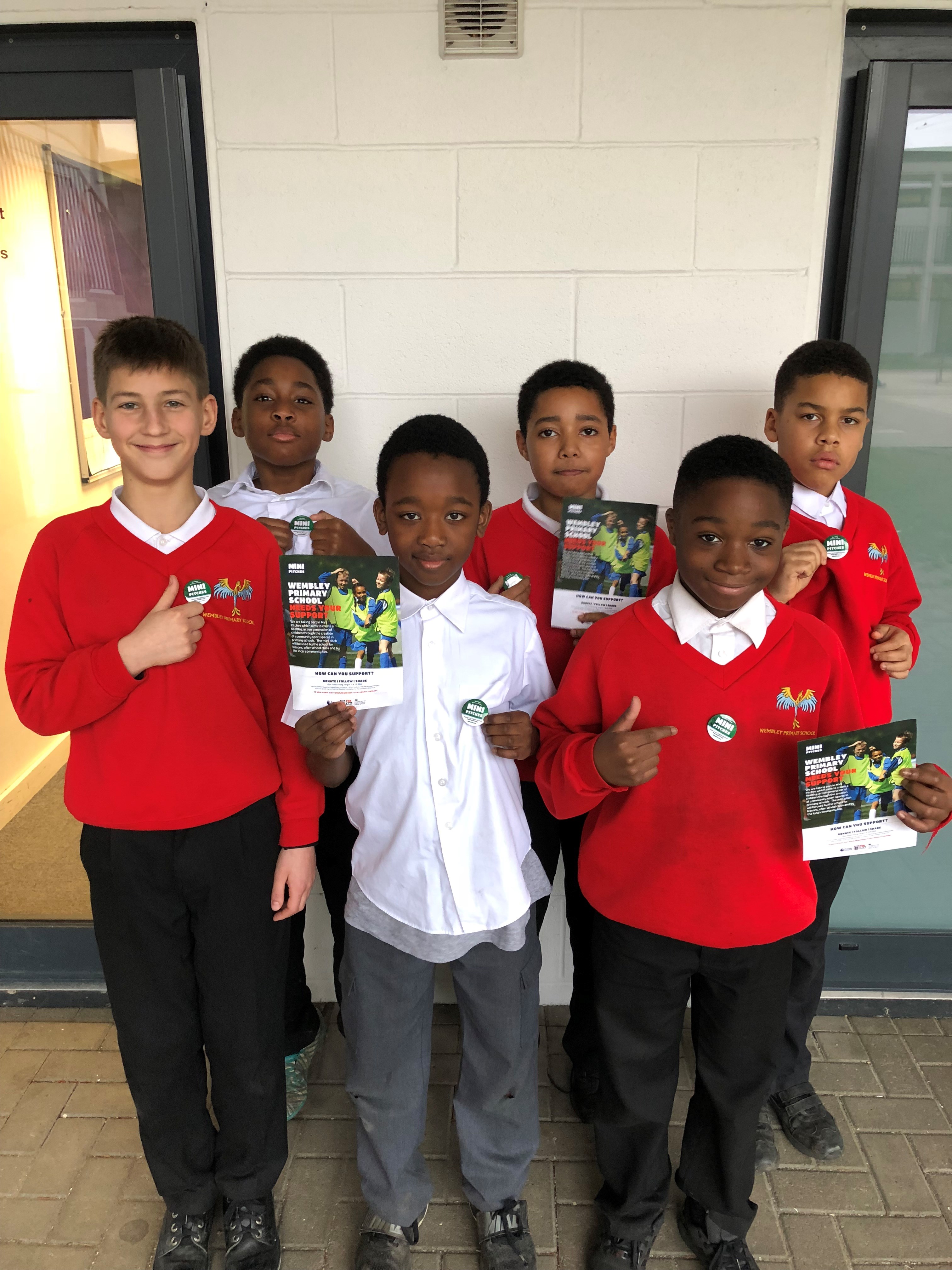 Wembley Primary School - Mini Pitch - Fundraising | Neighbourly