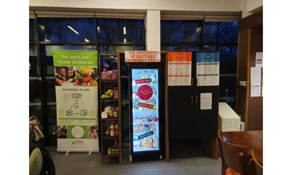 University Of Sheffield Community Fridge | Neighbourly