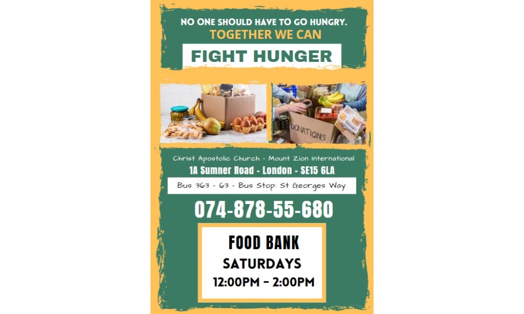 Zion Reach Food Bank | Neighbourly