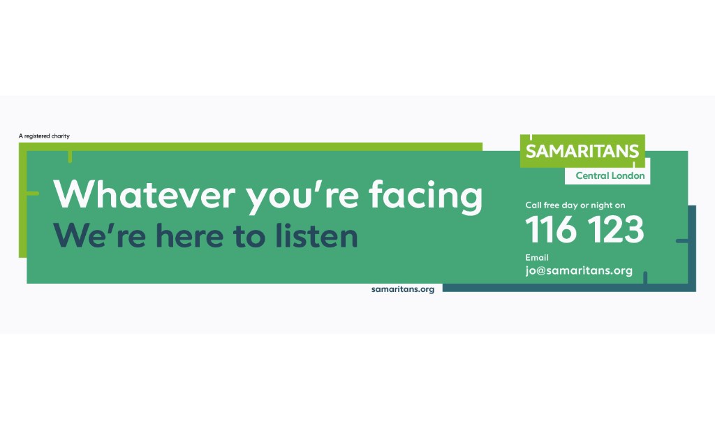 Central London Samaritans - fundraising | Neighbourly